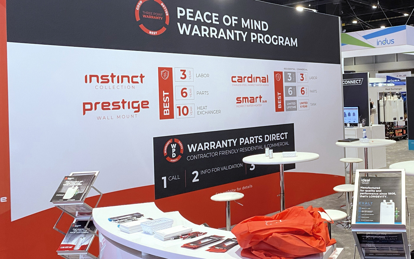 Triangle Tube Booth Design 2024 - SWBR