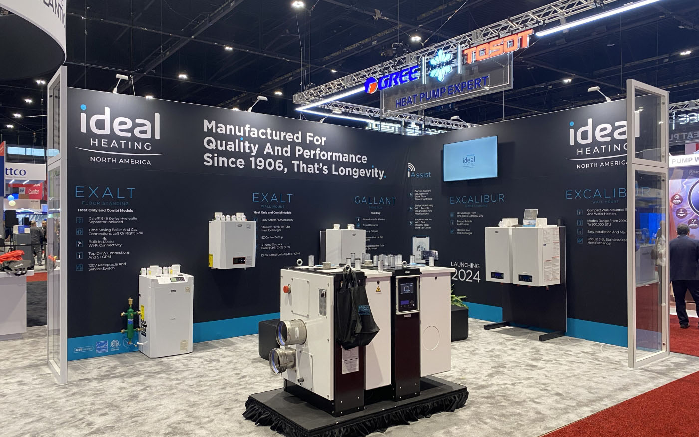 Triangle Tube Booth Design 2024 - SWBR